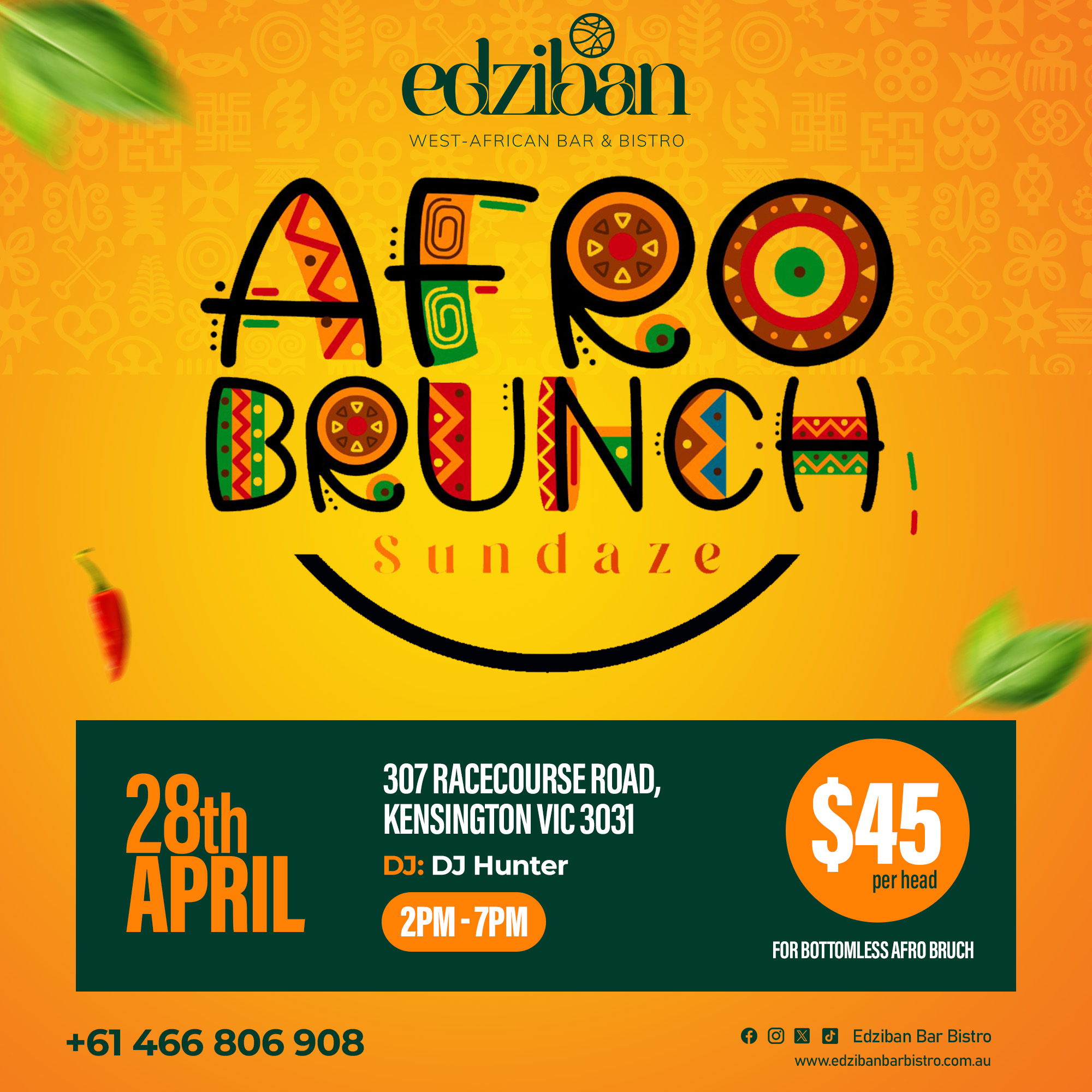 Contact Us – Edziban West African Bar and Bistro